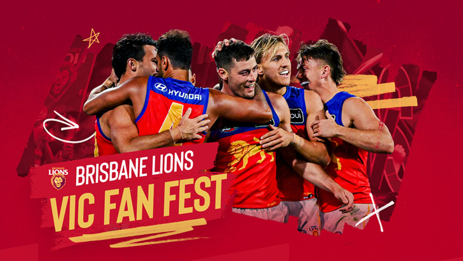 Brisbane Lions Vic Fan Fest - State Sports Centre - Events