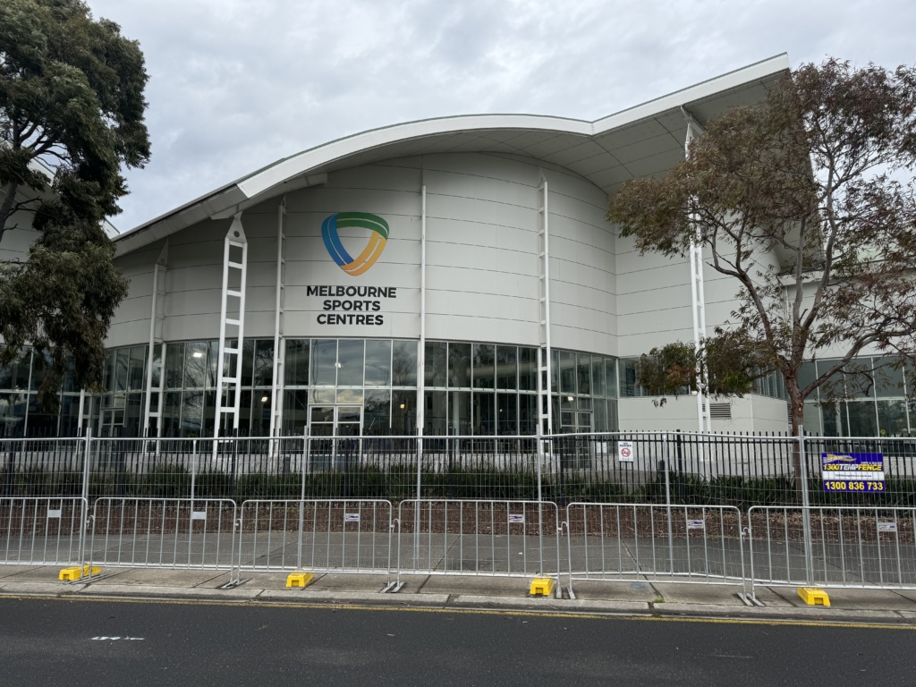 Facilities works at MSAC - State Sport Centres