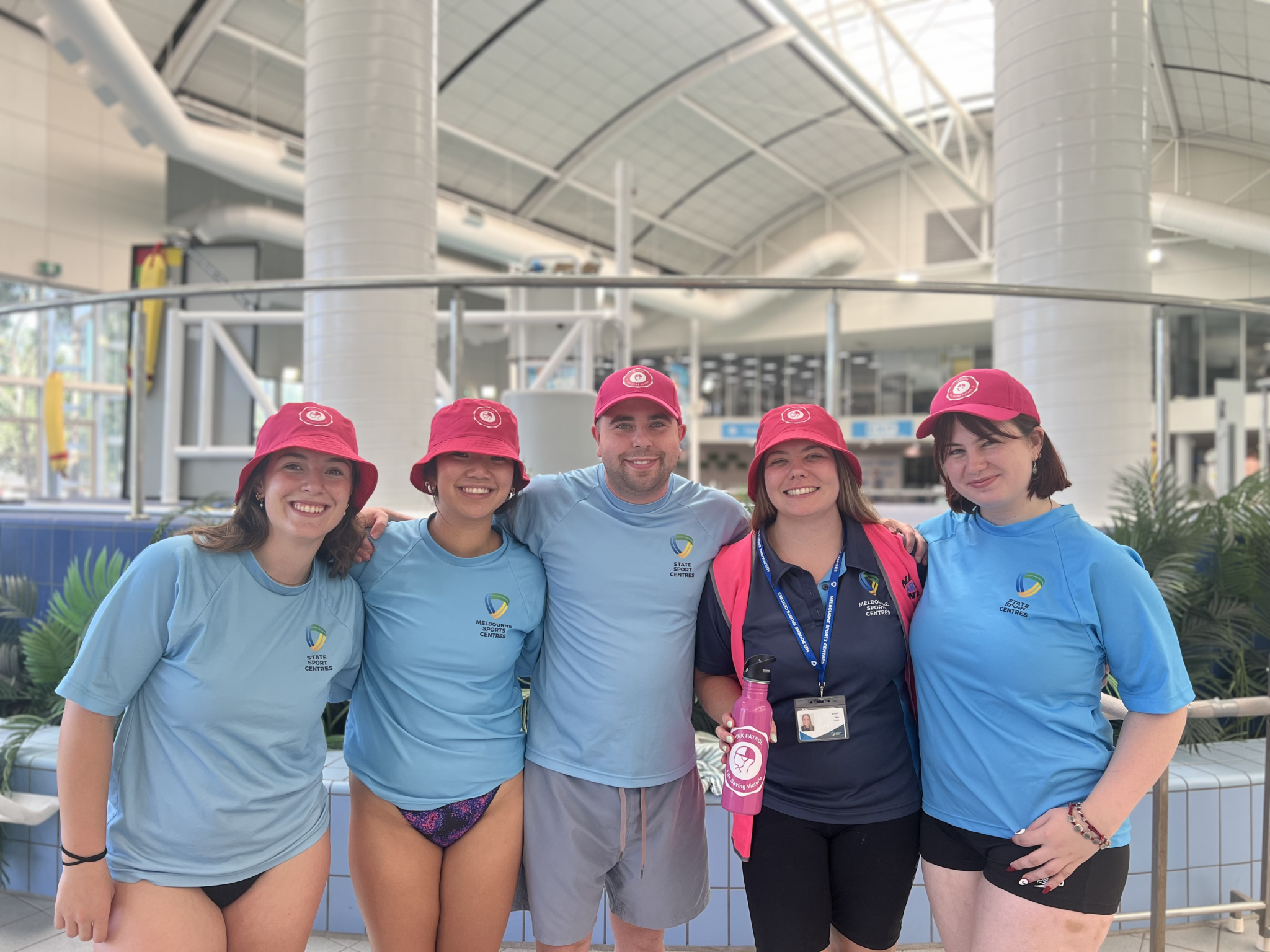 Pink Patrol Week at MSAC - State Sport Centres
